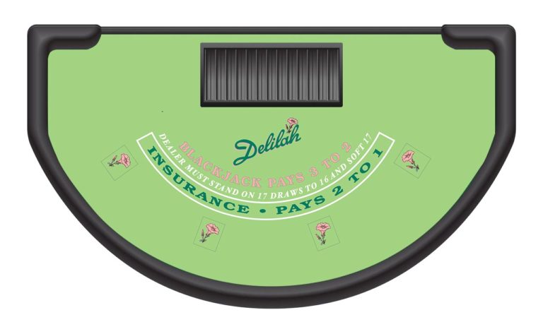 Custom Blackjack Table Felt | Casino Design Layout