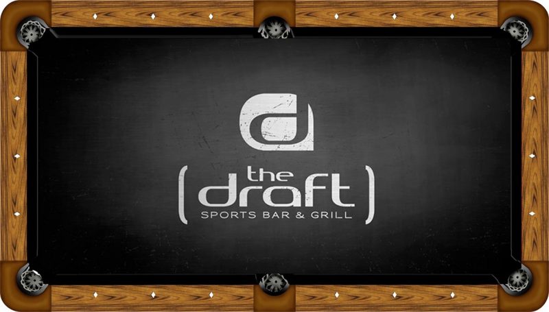 Custom Design Pool Table Felt With Matching Printed Rail Cloth