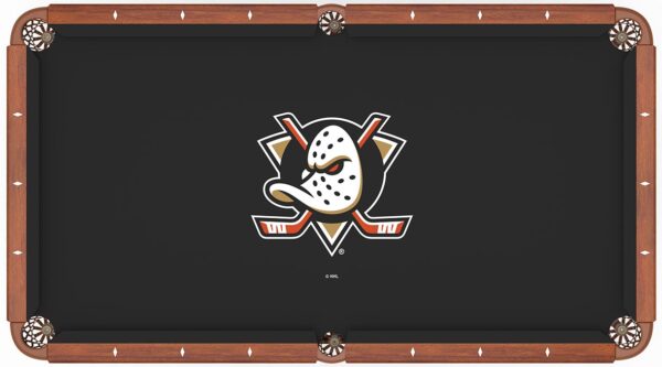 Anaheim Ducks Logo Pool Table | 8Foot NHL Billiard Table