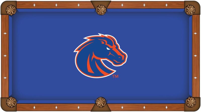 Boise State Broncos Pool Table Felt | NCAA Worsted Billiard Cloth
