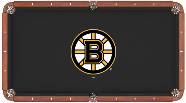 Boston Bruins Logo Pool Table | 8Foot NHL Billiard Table