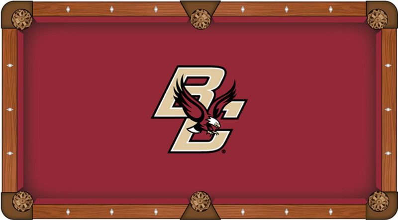 Boston College Eagles Pool Table Felt | Worsted Billiard Cloth