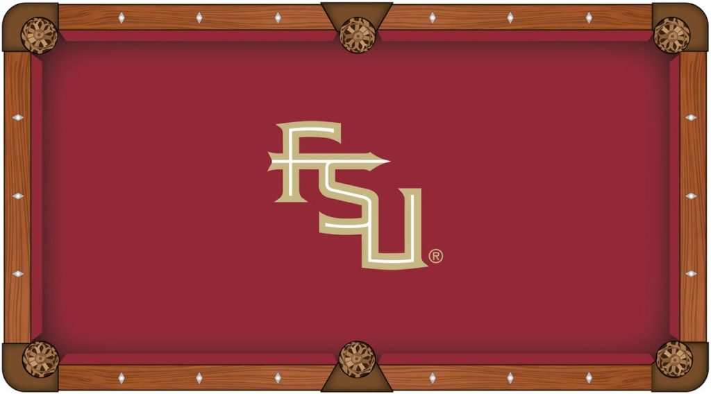 Clemson Tigers Pool Table Felt | NCAA Worsted Billiard Cloth