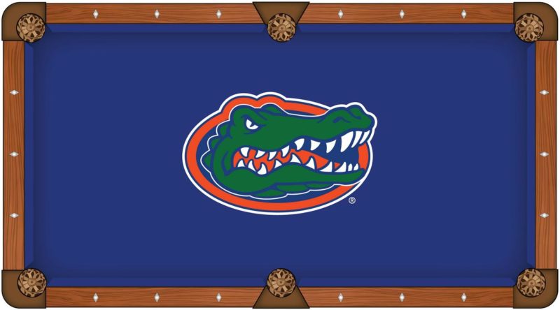 Florida Gators Pool Table Felt | NCAA Worsted Billiard Cloth