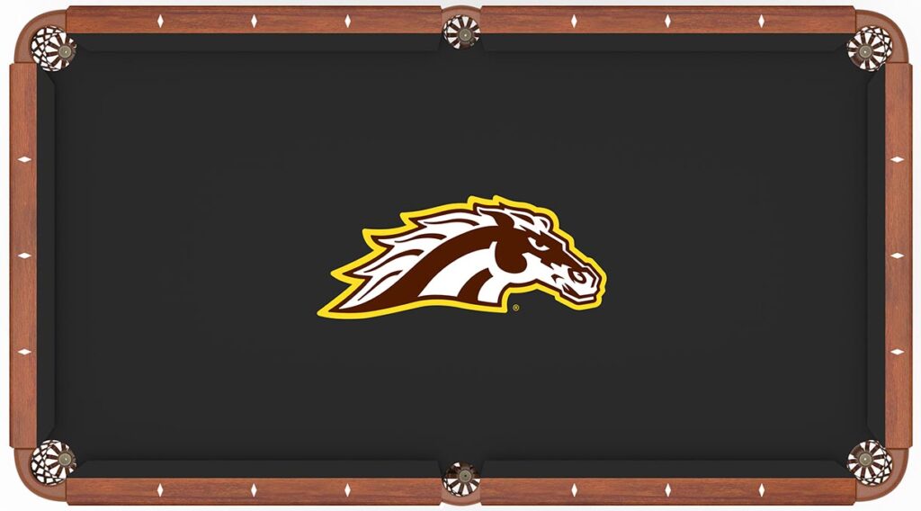 Western Michigan University Pool Table Felt | Broncos Billiard Cloth