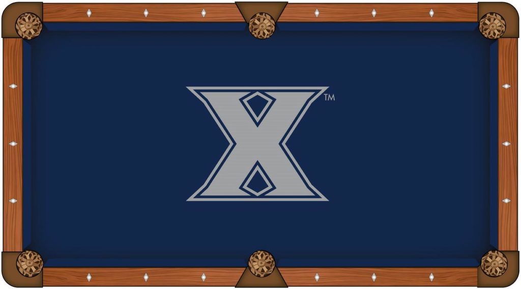 Xavier Musketeers Logo Pool Table | 8Foot Billiard Table