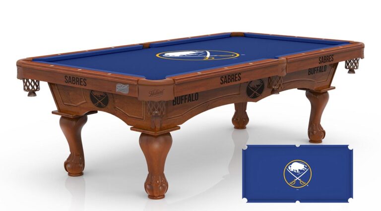 Buffalo Sabres Logo Pool Table | 8Foot NHL Billiard Table