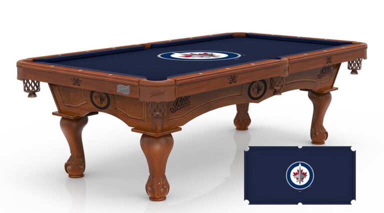 Winnipeg Jets Logo Pool Table | 8Foot NHL Billiard Table