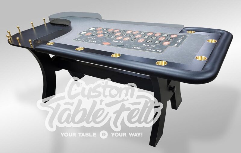 Custom Professional Roulette Table | 9Foot Casino Gaming Table