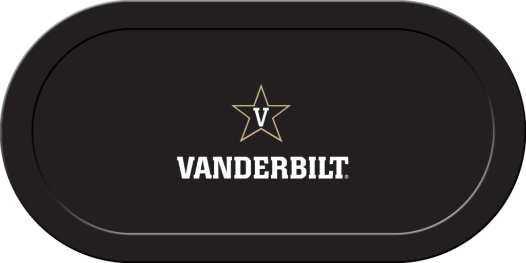 Vanderbilt - Texas Hold'em Felt * College Logo Team Cloth