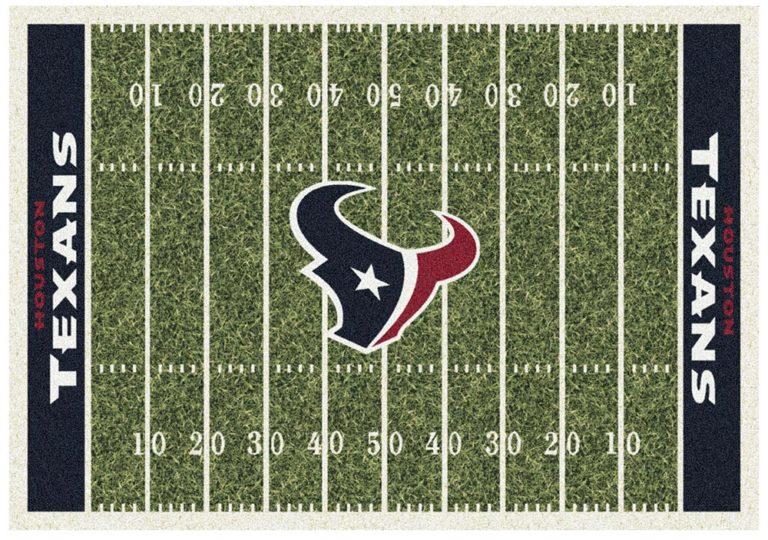 HOUSTON TEXANS HOMEFIELD RUG ⋆ Custom Table Felt